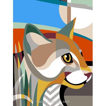 Canevas SEG chat artistique 926-367