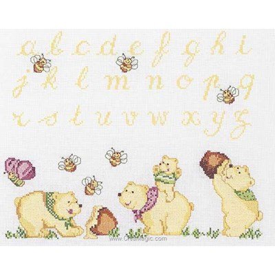 Broderie traditionnelle en kit abc le miel - Princesse