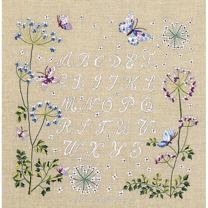 Kit broderie traditionnelle abc ombelles - Princesse