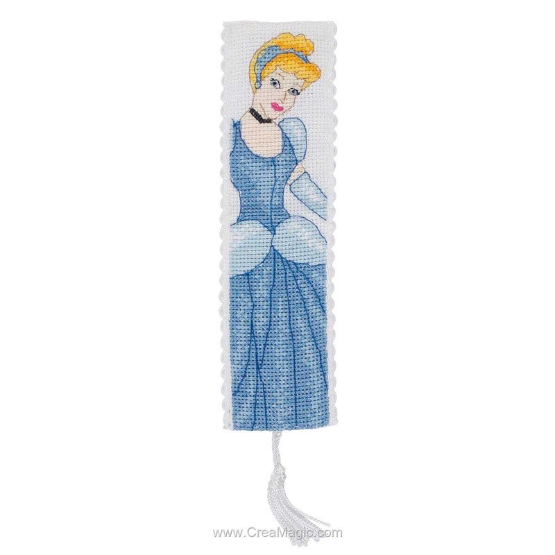 Marque pages Anchor à broder cinderella disney